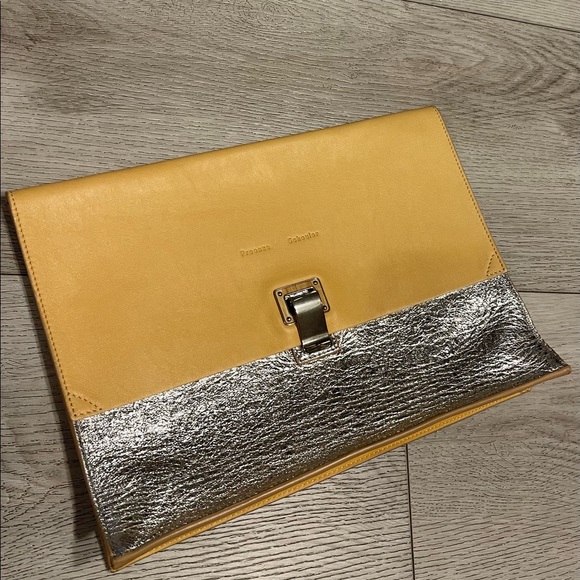 Proenza Schouler | Bags | Proenza Schouler Clutch In Beige Tan And ...